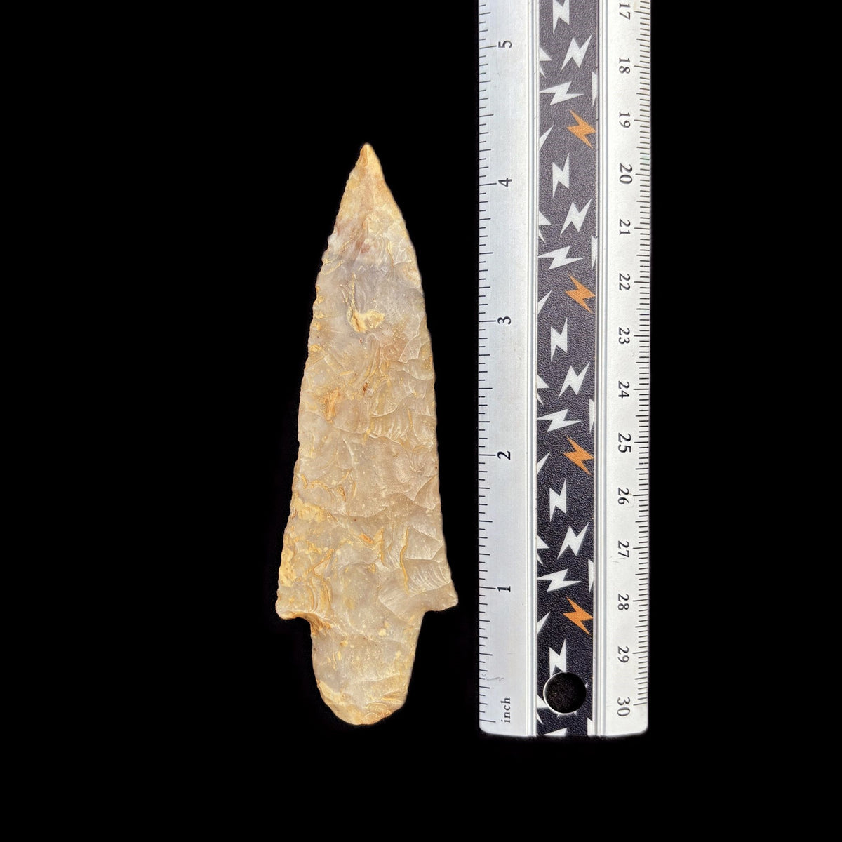 Black Novaculite Knapped Knife, Lance Blade, Spear Head – Native Way Online