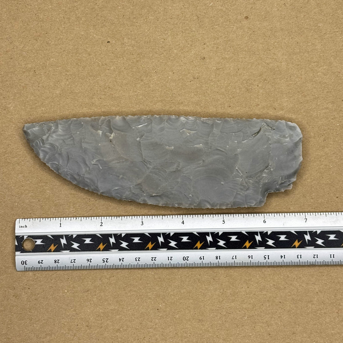 Extra-large Georgetown Flint Knife Blade – Native Way Online