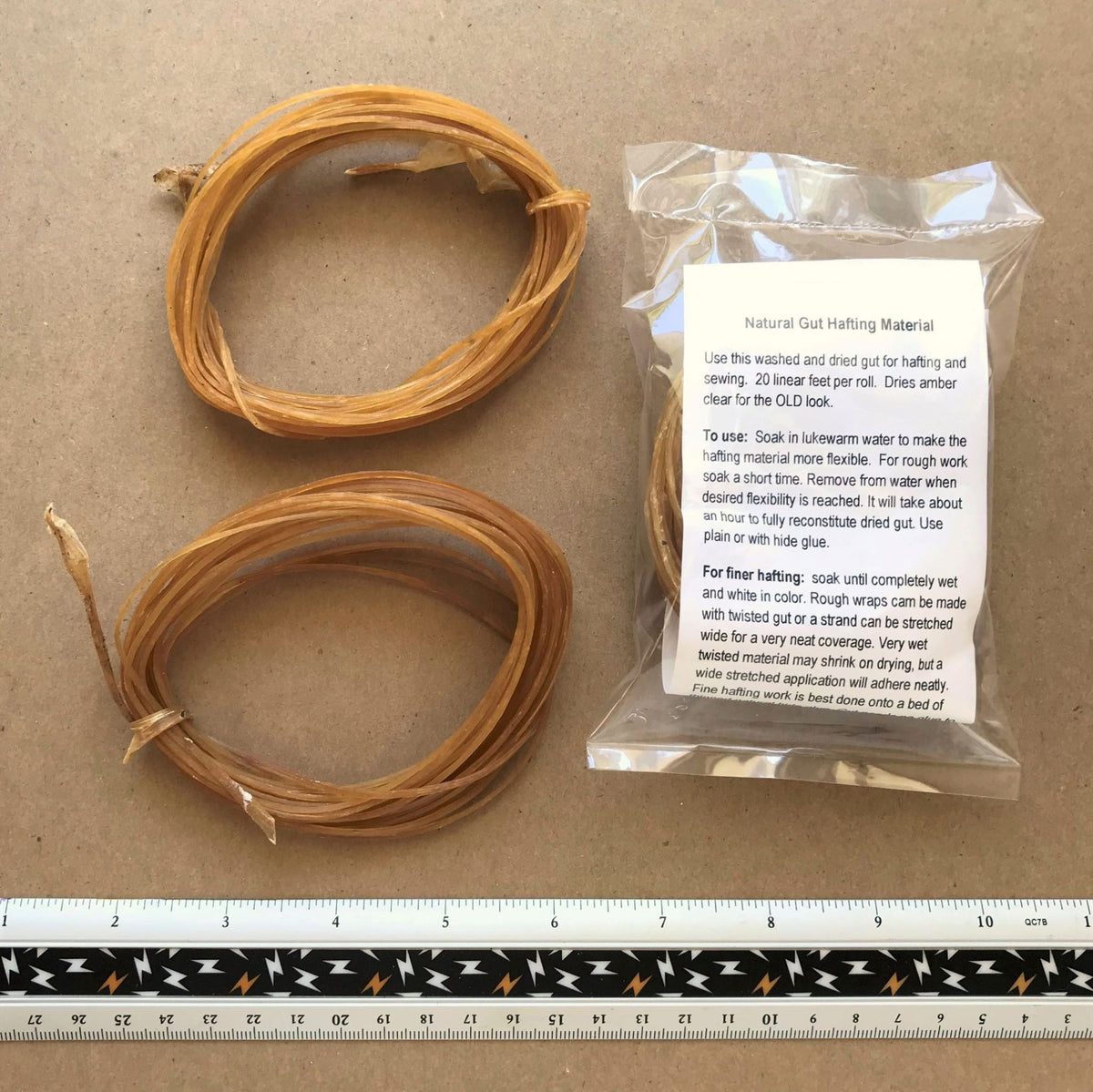 Natural Gut Hafting Material for Sewing, Bowstring, Cordage – Native ...